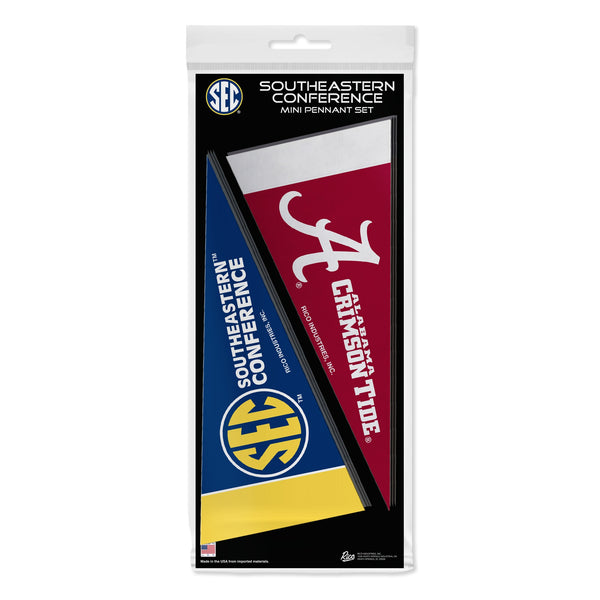 SEC Pennant Set Mini 2024 – Team Fan Cave