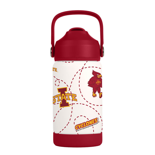 Iowa State Cyclones Kids Bottle 12oz Stainless Steel Mascot – Team Fan Cave