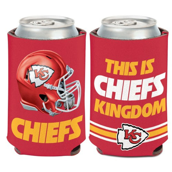 Kansas City Chiefs Can Cooler Slogan Design – Team Fan Cave