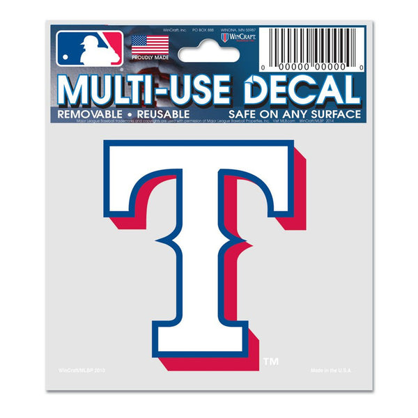 Texas Rangers Decal 3x4 Multi Use – Team Fan Cave
