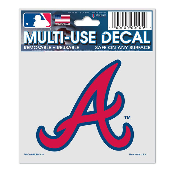 Atlanta Braves Decal 3x4 Multi Use – Team Fan Cave