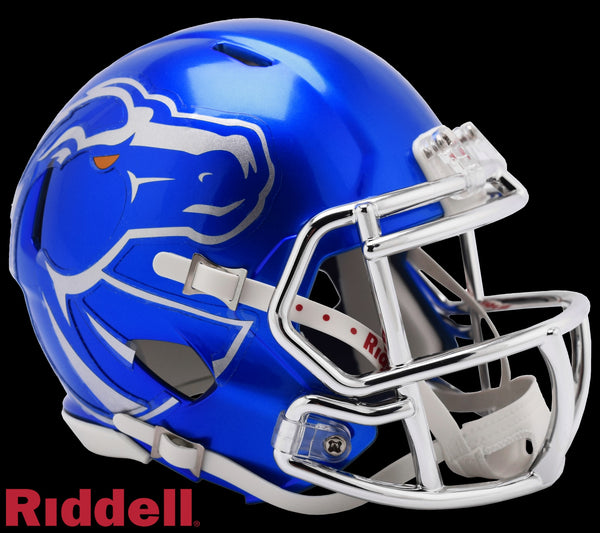 Boise State Broncos Helmet Riddell Replica Mini Speed Style Blue 2024 ...
