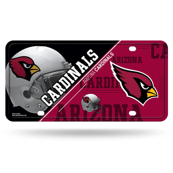 Arizona Cardinals License Plate Metal – Team Fan Cave