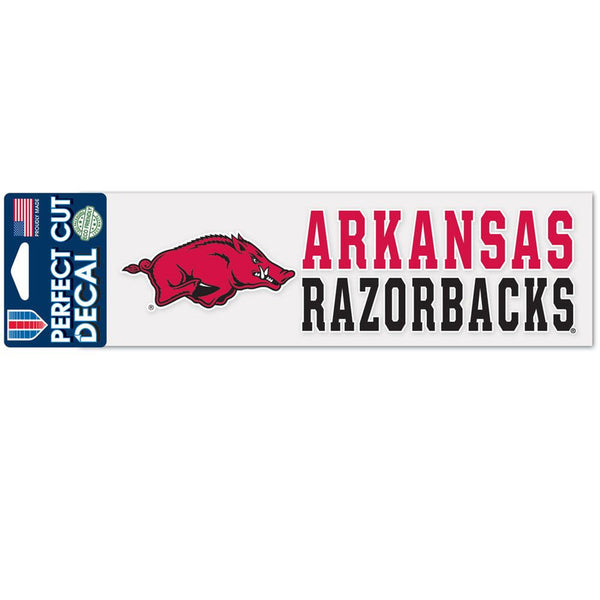 Arkansas Razorbacks Decal 3x10 Perfect Cut Color – Team Fan Cave