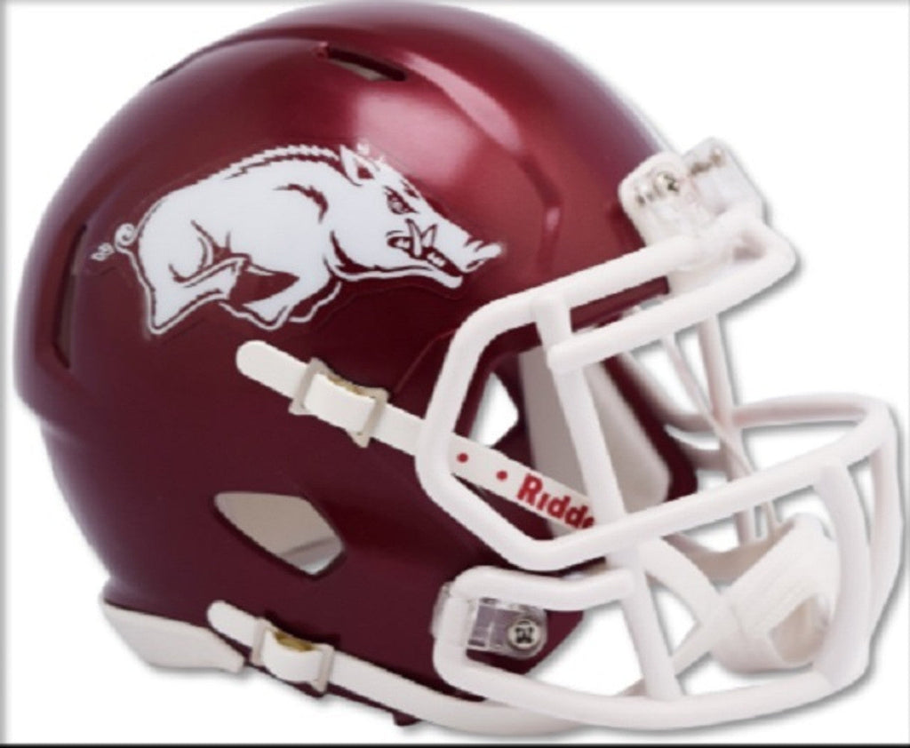 Arkansas Razorbacks Helmet Riddell Replica Mini Speed Style – Team Fan Cave