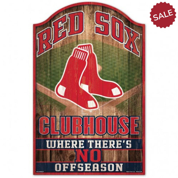 Boston Red Sox Sign 11x17 Wood Fan Cave Design – Team Fan Cave