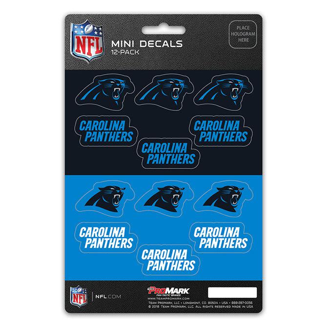 Carolina Panthers Decal Set - Show Your Team Pride! – Team Fan Cave