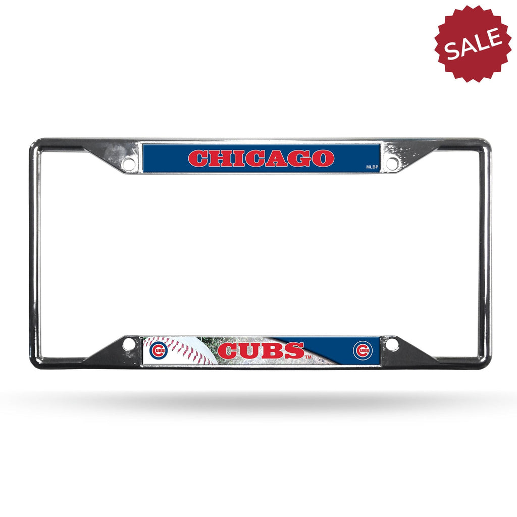 Chicago Cubs License Plate Frame - Show Your Team Pride! – Team Fan Cave