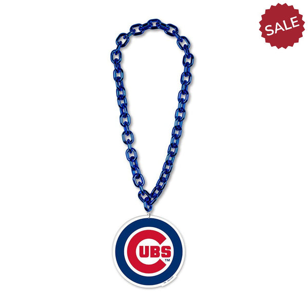 Chicago Cubs Necklace Big Fan Chain – Team Fan Cave