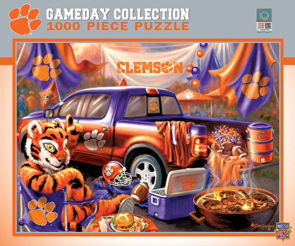 Clemson Tigers Puzzle: 1000 Piece Gameday Design – Team Fan Cave