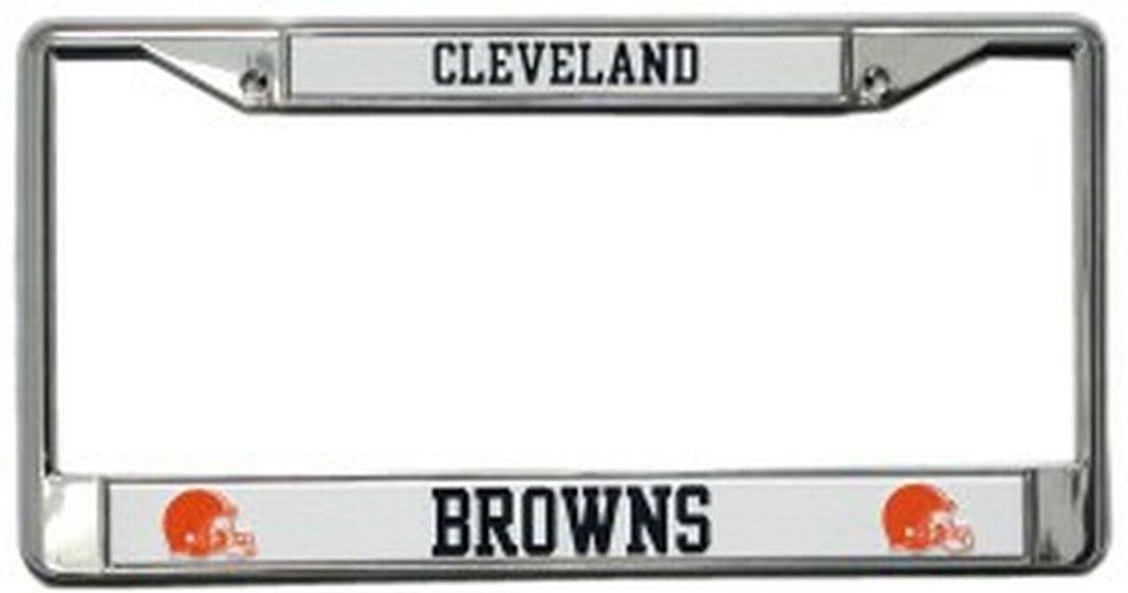 Cleveland Browns Chrome License Plate Frame – Team Fan Cave
