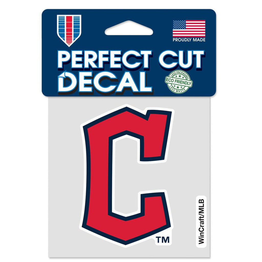 Cleveland Guardians Decal 4x4 Perfect Cut Color – Team Fan Cave