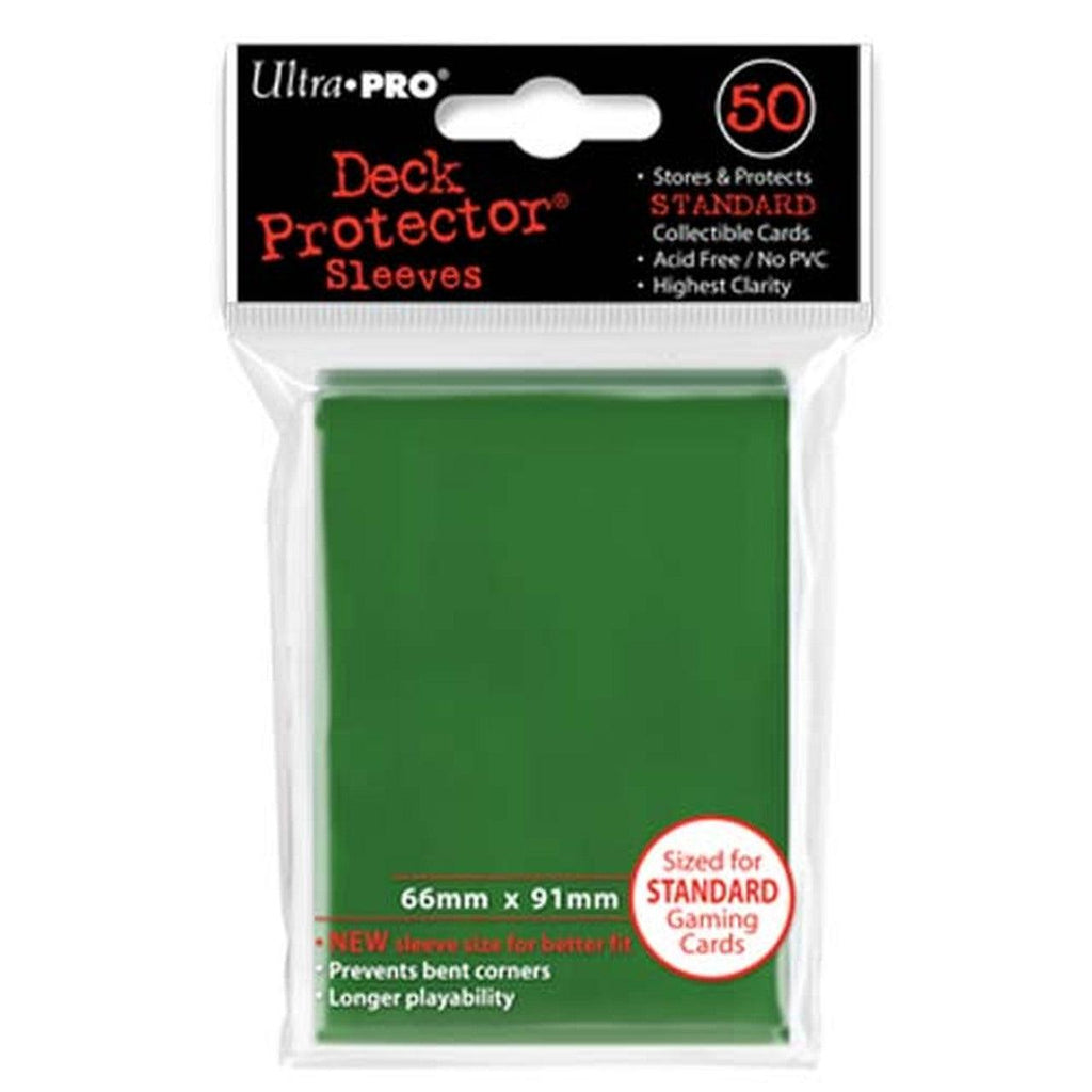 Deck Protectors - Solid - Green (One Pack of 50) – Team Fan Cave