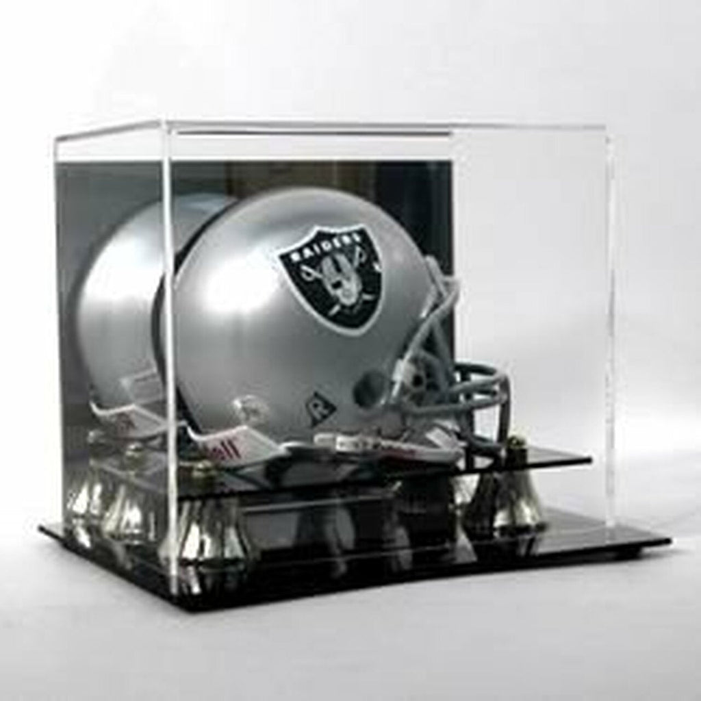 Deluxe Acrylic Mini Football Helmet Display Case – Team Fan Cave