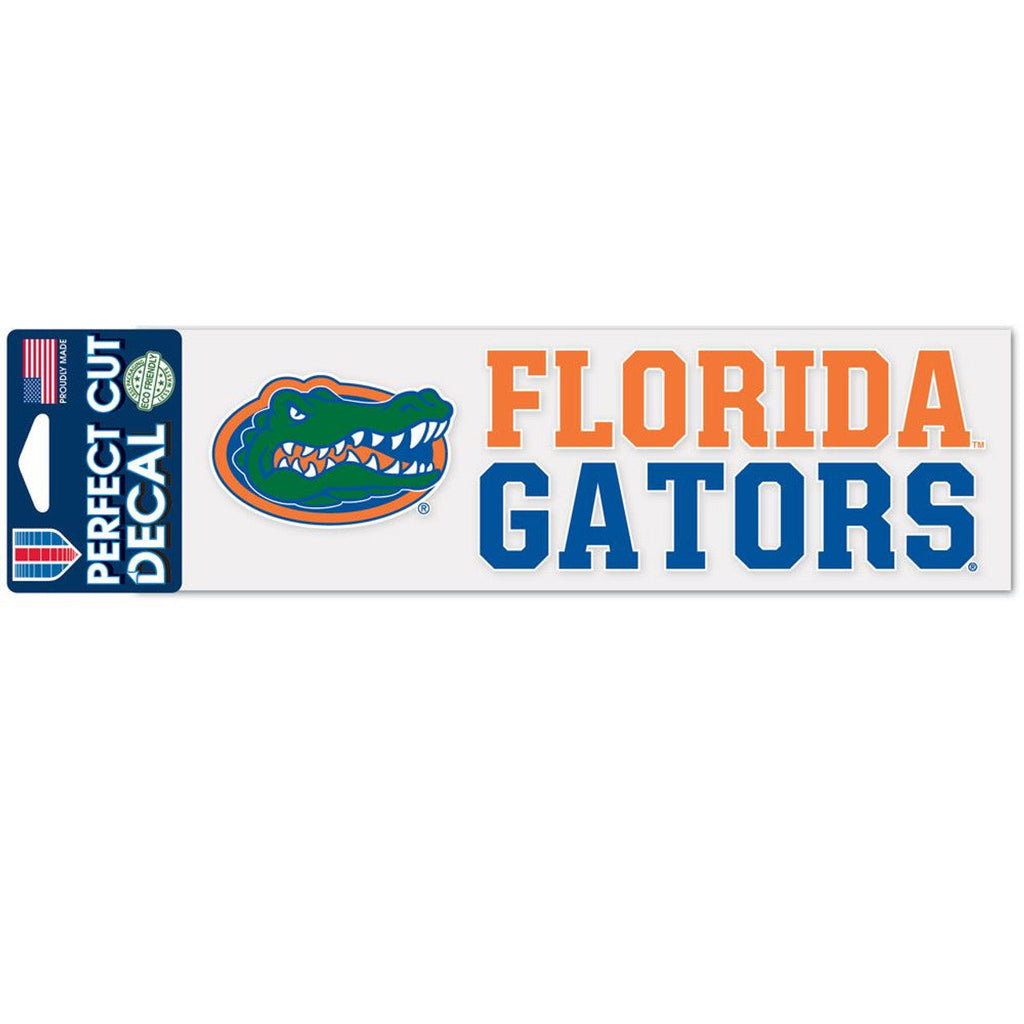 Florida Gators Decal 3x10 Perfect Cut Wordmark Color – Team Fan Cave