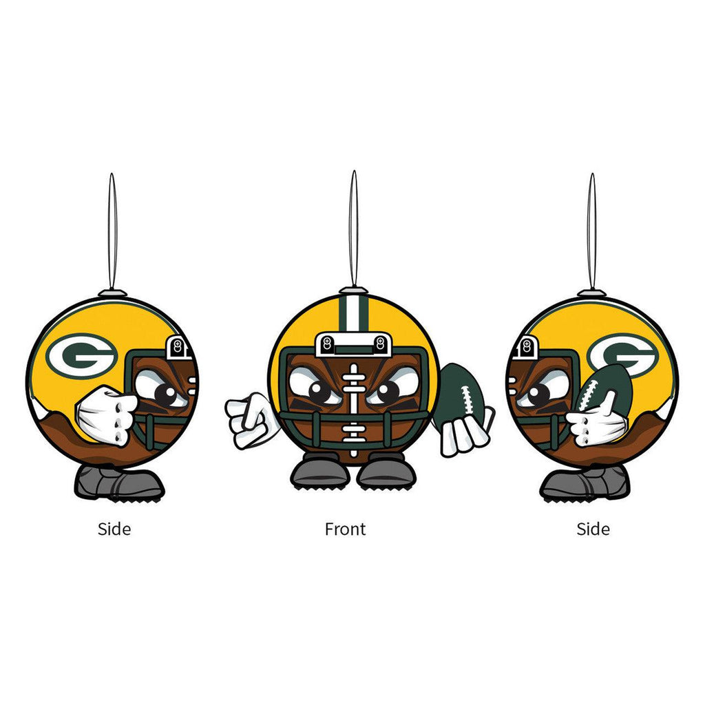 Green Bay Packers Ornament Ball Head – Team Fan Cave