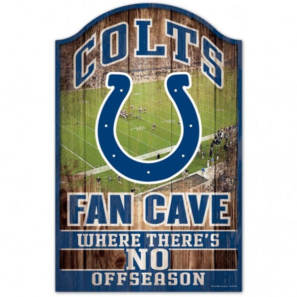 Indianapolis Colts Sign 11x17 Wood Fan Cave Design – Team Fan Cave