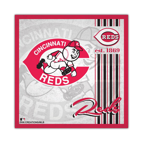 Cincinnati Reds Sign Wood 10x10 Album Design - Special Order – Team Fan ...