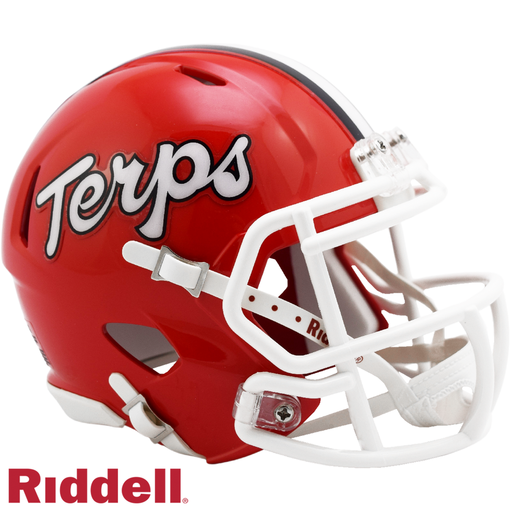 Maryland Terrapins Helmet Riddell Replica Mini Speed Style Script ...