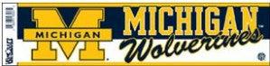 Michigan Wolverines Bumper Sticker – Team Fan Cave