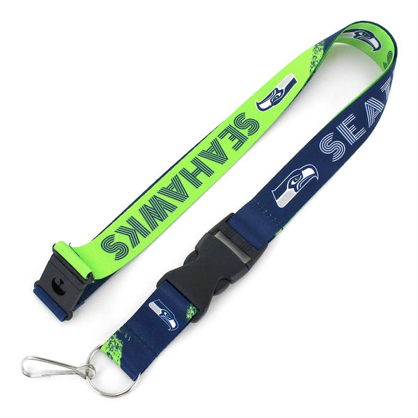 Seattle Seahawks Lanyard Crossfade Design – Team Fan Cave