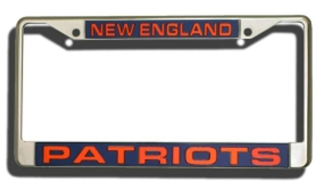 Patriots License Plate Frame - Show Your Team Pride! – Team Fan Cave