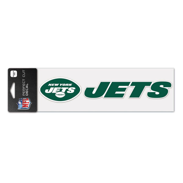New York Jets Decal 3x10 Perfect Cut Wordmark Color – Team Fan Cave