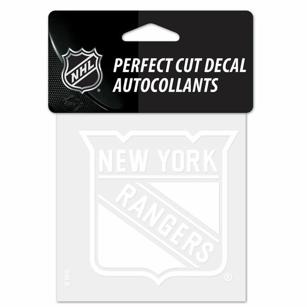 NY Rangers Decal 4x4 Perfect Cut White – Team Fan Cave