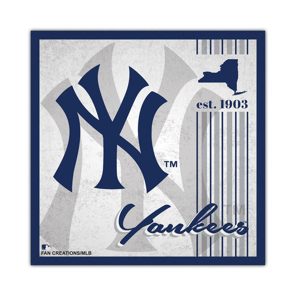New York Yankees Wood Sign – Team Fan Cave