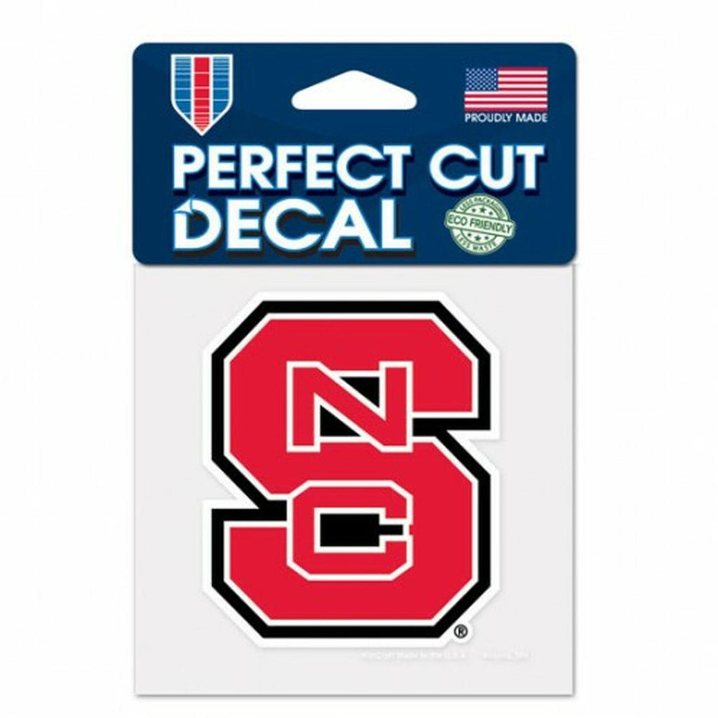 North Carolina State Wolfpack Decal 4x4 Perfect Cut Color – Team Fan Cave