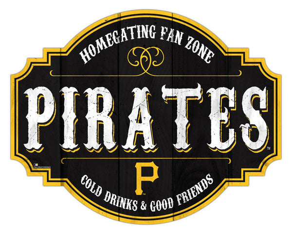 Pirates Wood Sign: Homegating Tavern Decoration – Team Fan Cave