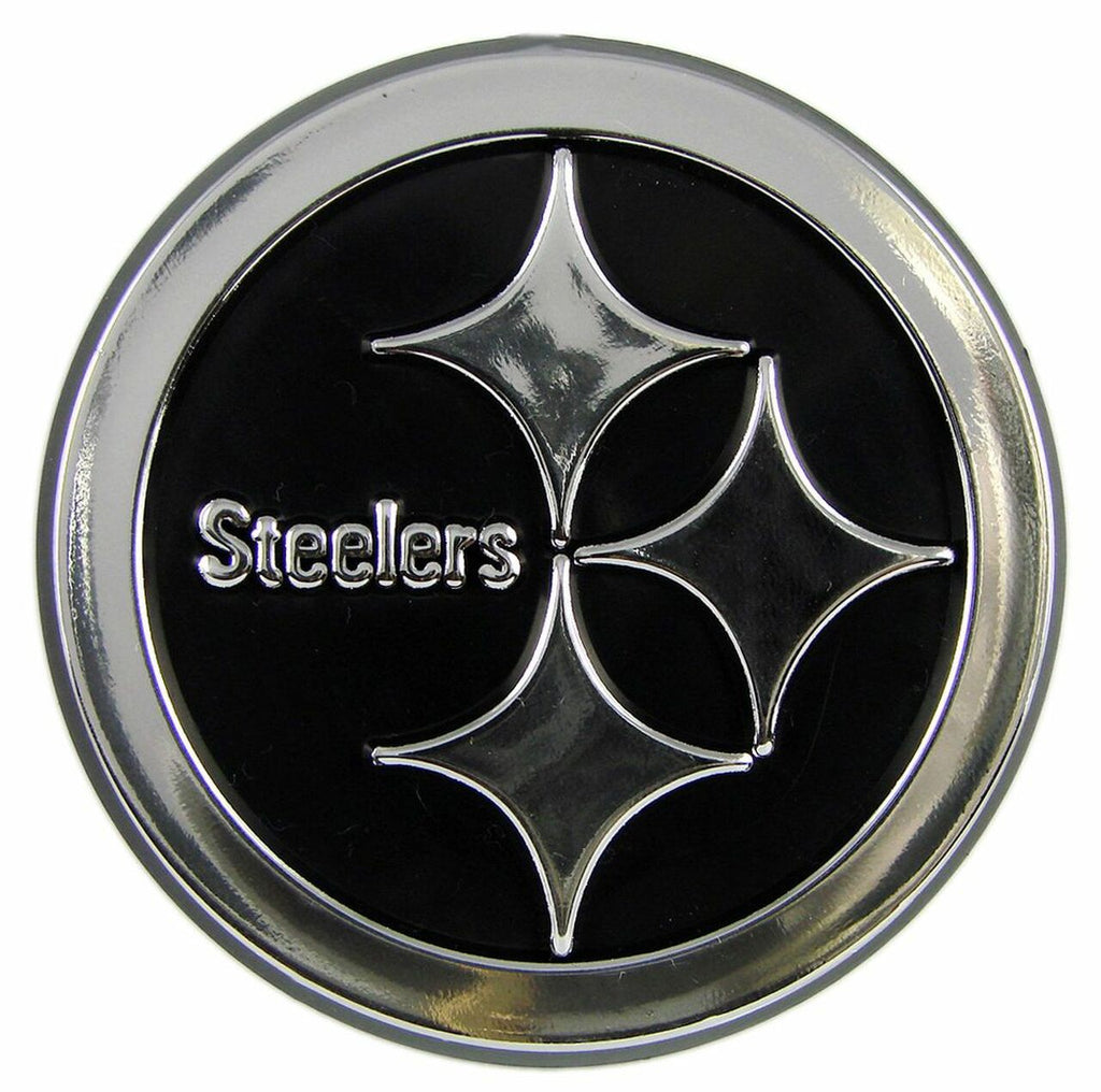 Pittsburgh Steelers Auto Emblem - Show Your Team Pride! – Team Fan Cave