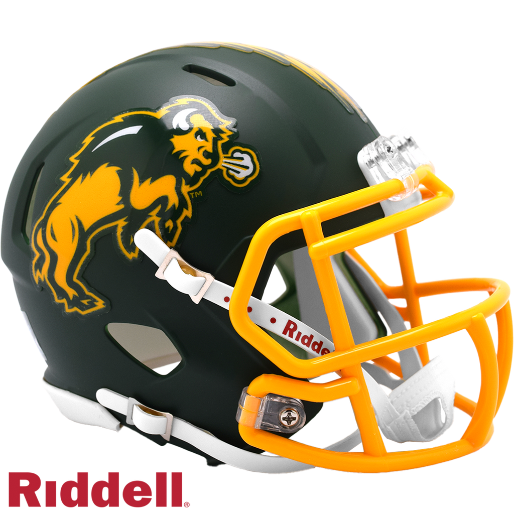 North Dakota State Bison Helmet Riddell Replica Mini Speed Style Harve ...