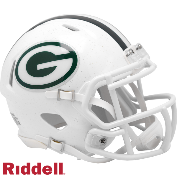 Green Bay Packers Helmet Riddell Replica Mini Speed Style On-Field Alt ...