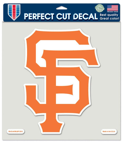 SF Giants Decal: Vibrant 8x8 Die Cut Color Sticker – Team Fan Cave