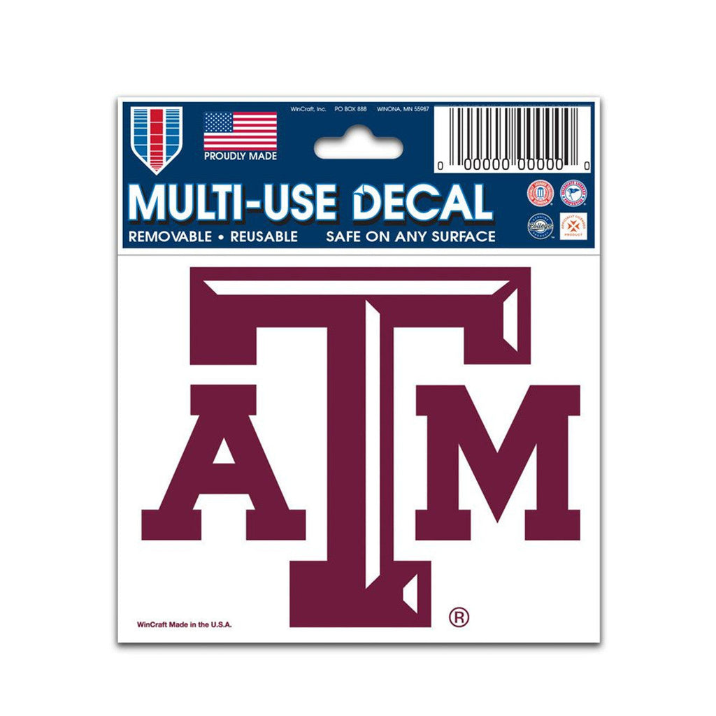 Texas A&M Aggies Decal 3x4 Multi Use – Team Fan Cave