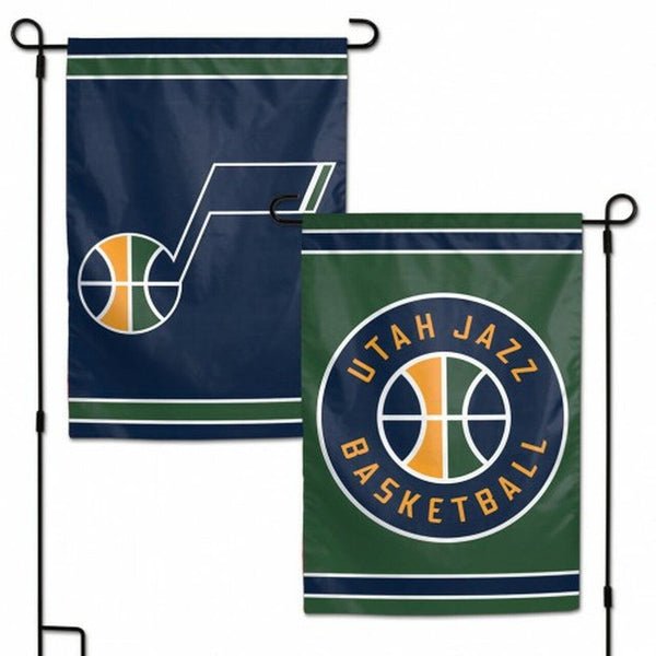 Utah Jazz Flag 12x18 Garden Style 2 Sided - Special Order – Team Fan Cave
