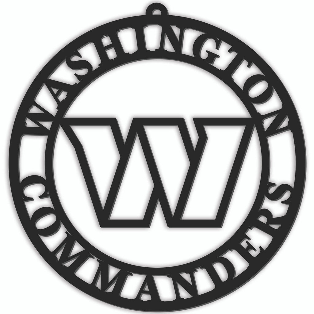 Washington Commanders Sign Door Hanger 16 Inch – Team Fan Cave