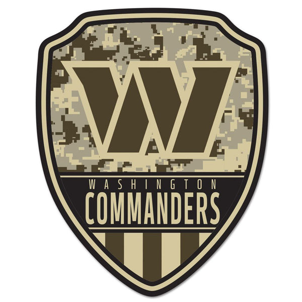 Washington Commanders Sign Wood 11x14 Shield Shape – Team Fan Cave
