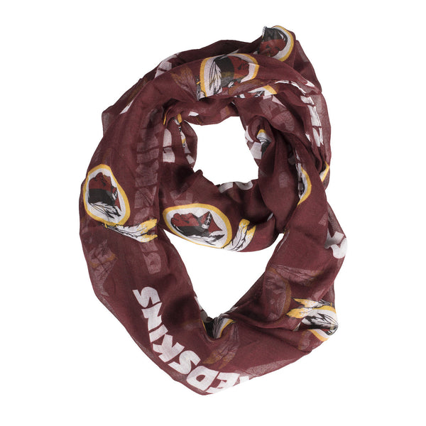 Washington Redskins Scarf - Team Logo Infinity Style – Team Fan Cave