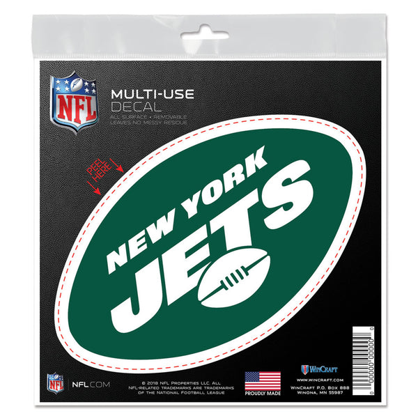 New York Jets Decal 6x6 All Surface Logo – Team Fan Cave